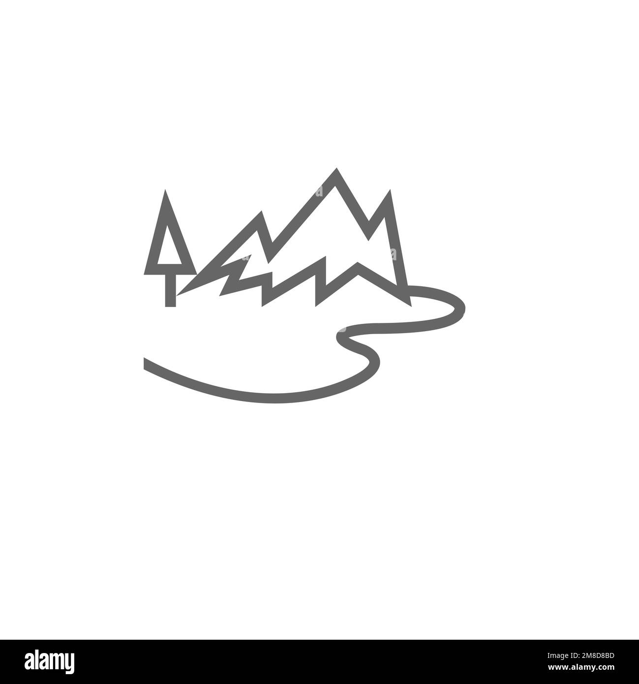 Stream icon, common graphic resources, vector illustration Stock Vector ...