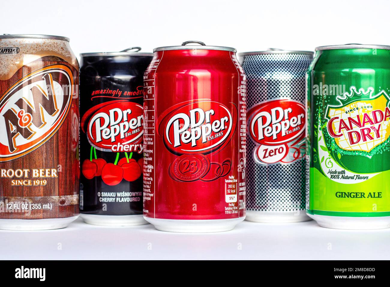 DUSHANBE, TAJIKISTAN - SEPTEMBER 12, 2022: Different kinds of a popular ...