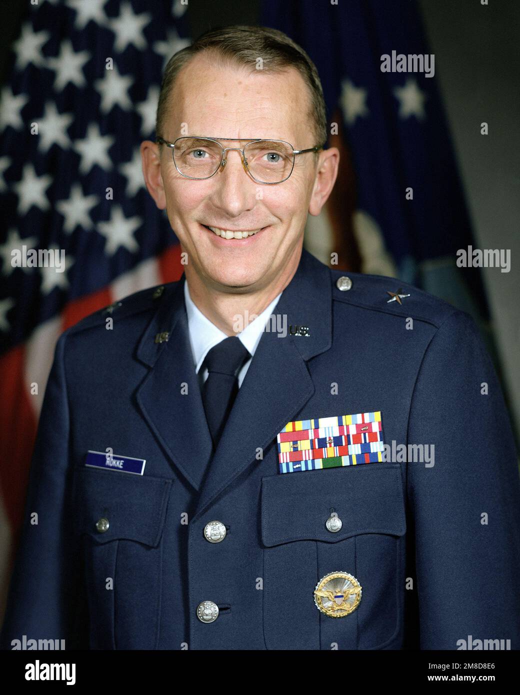 Brigadier General Ervin J. Rokke, USAF (uncovered). Country: Unknown ...