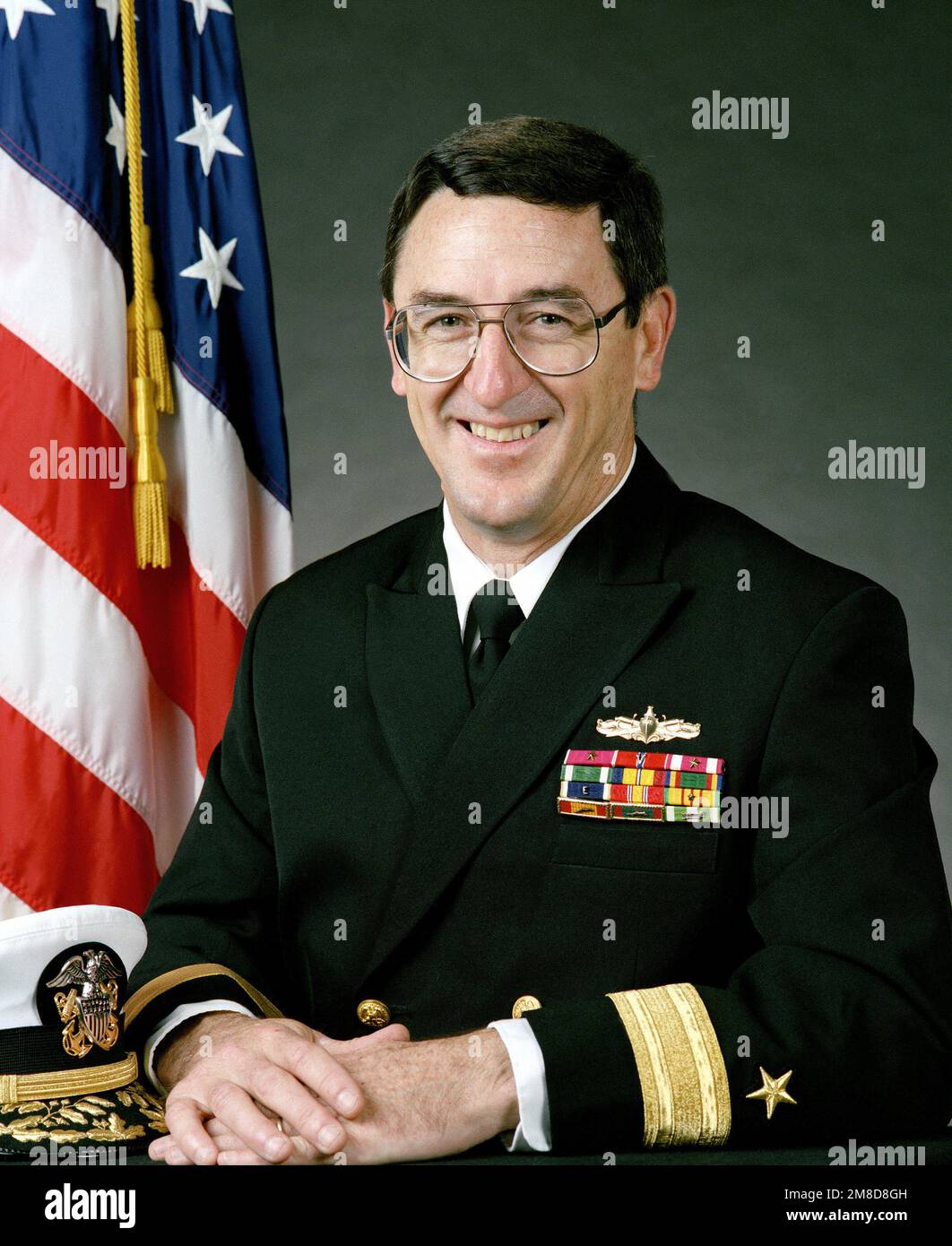 Rear Admiral (lower half) Robert Sutton, USN (uncovered). Country ...