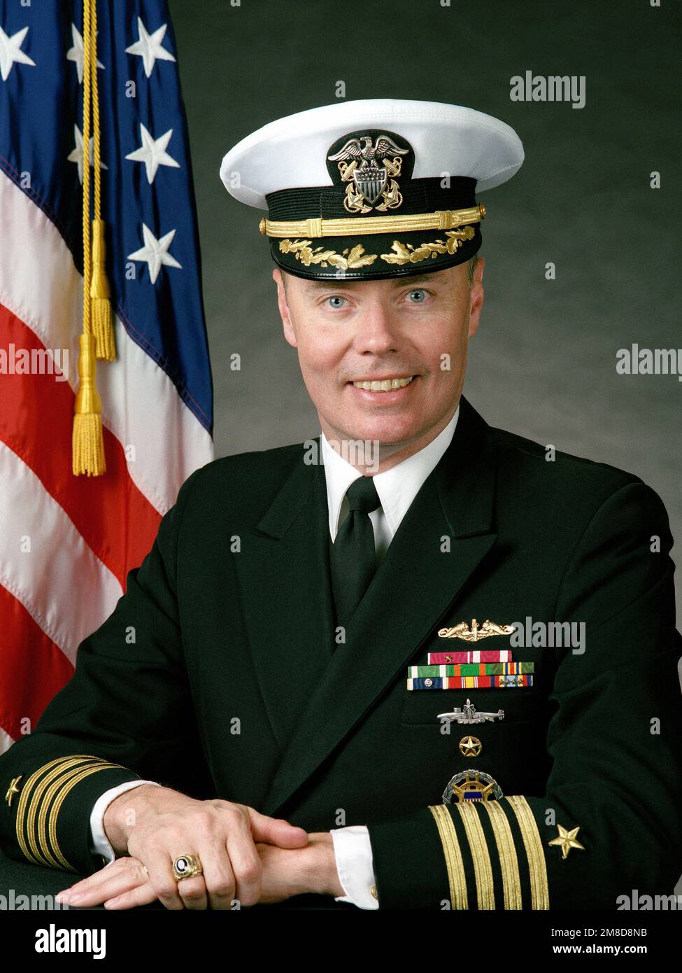 Captain Malcolm S. Wright, USN (covered). Country: Unknown Stock Photo ...