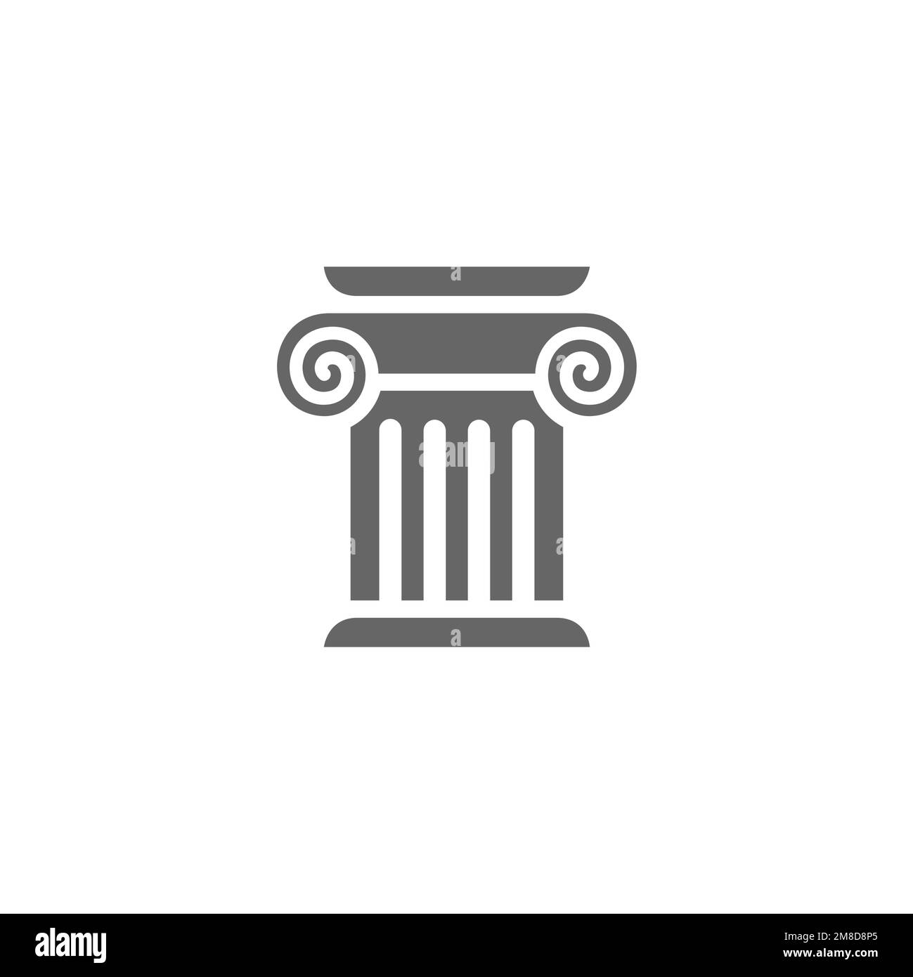 Icons of places of interest, common graphic resources, vector ...