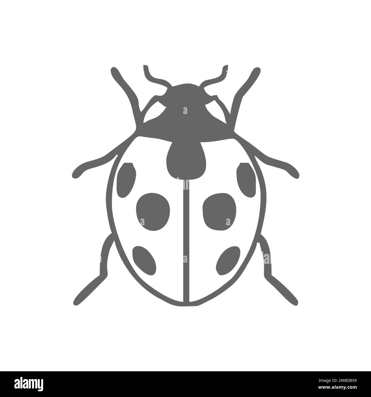 Ladybird icons, common graphic resources, vector illustrations Stock ...
