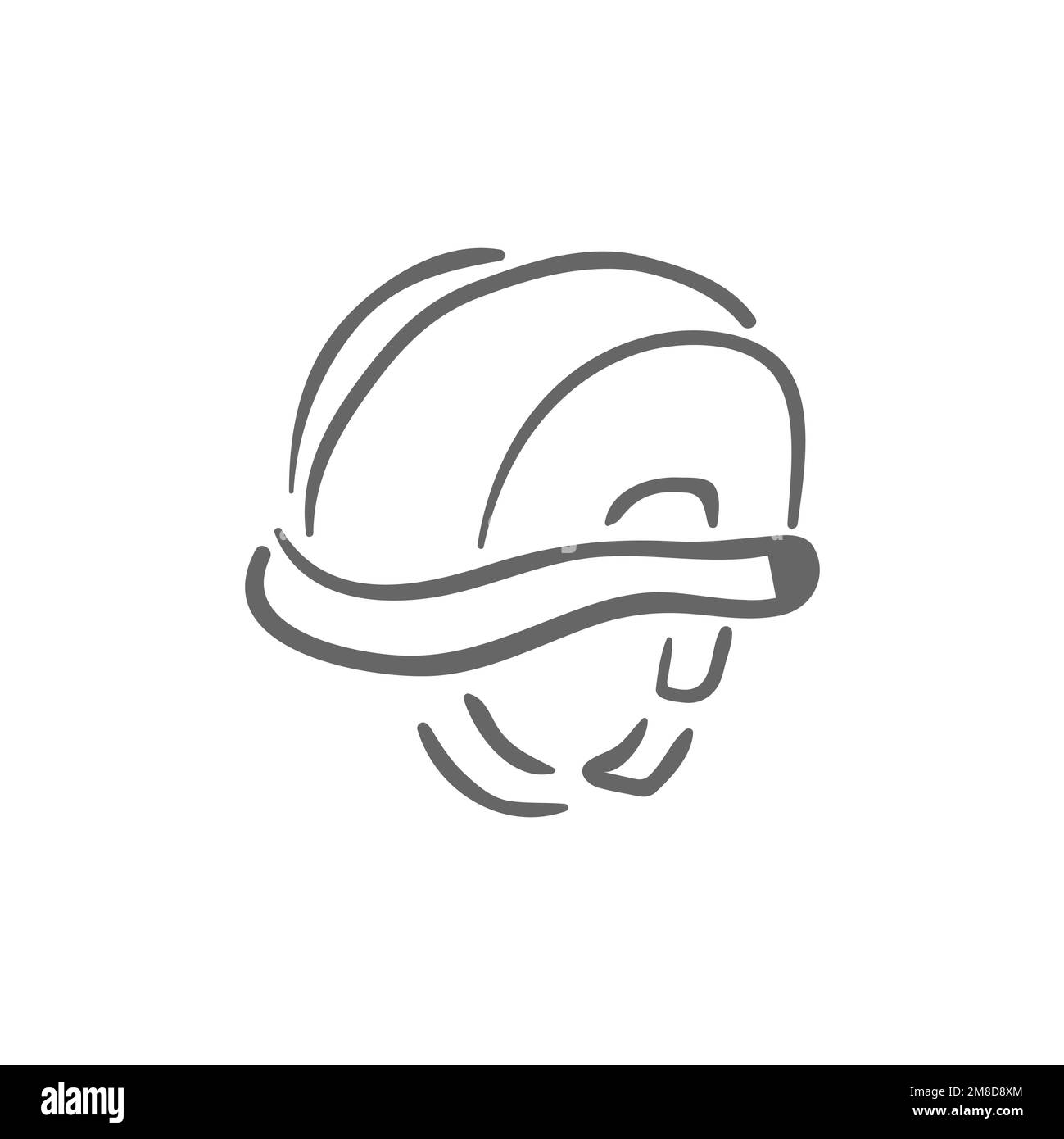 Helmet icons, common graphic resources, vector illustrations Stock ...