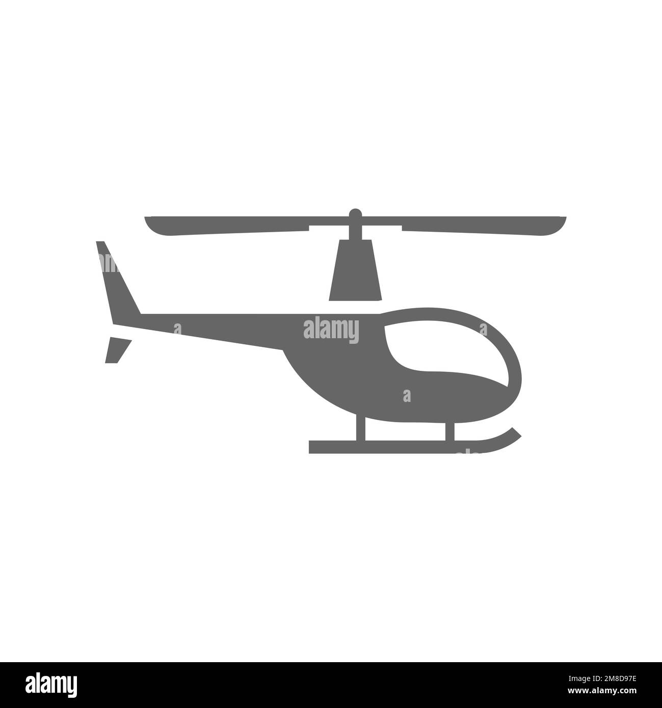 Helicopter icons, common graphic resources, vector illustrations Stock ...