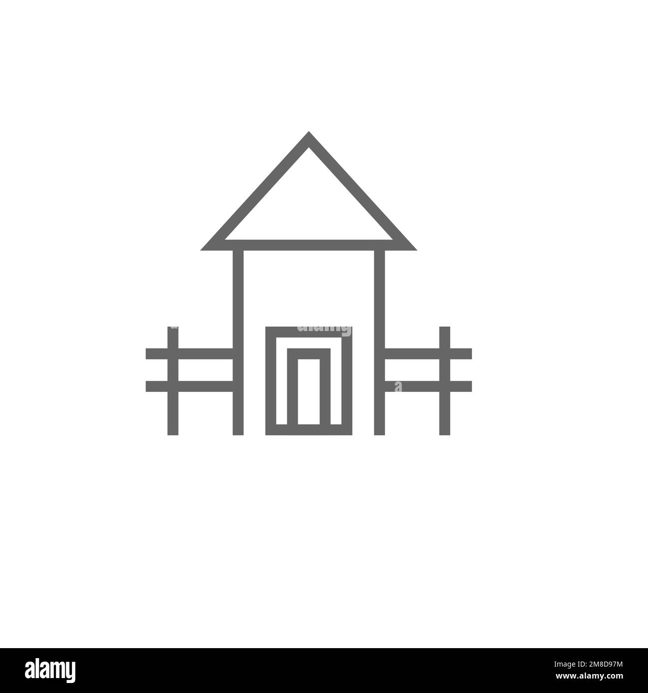 Manor icons, common graphic resources, vector illustrations Stock ...