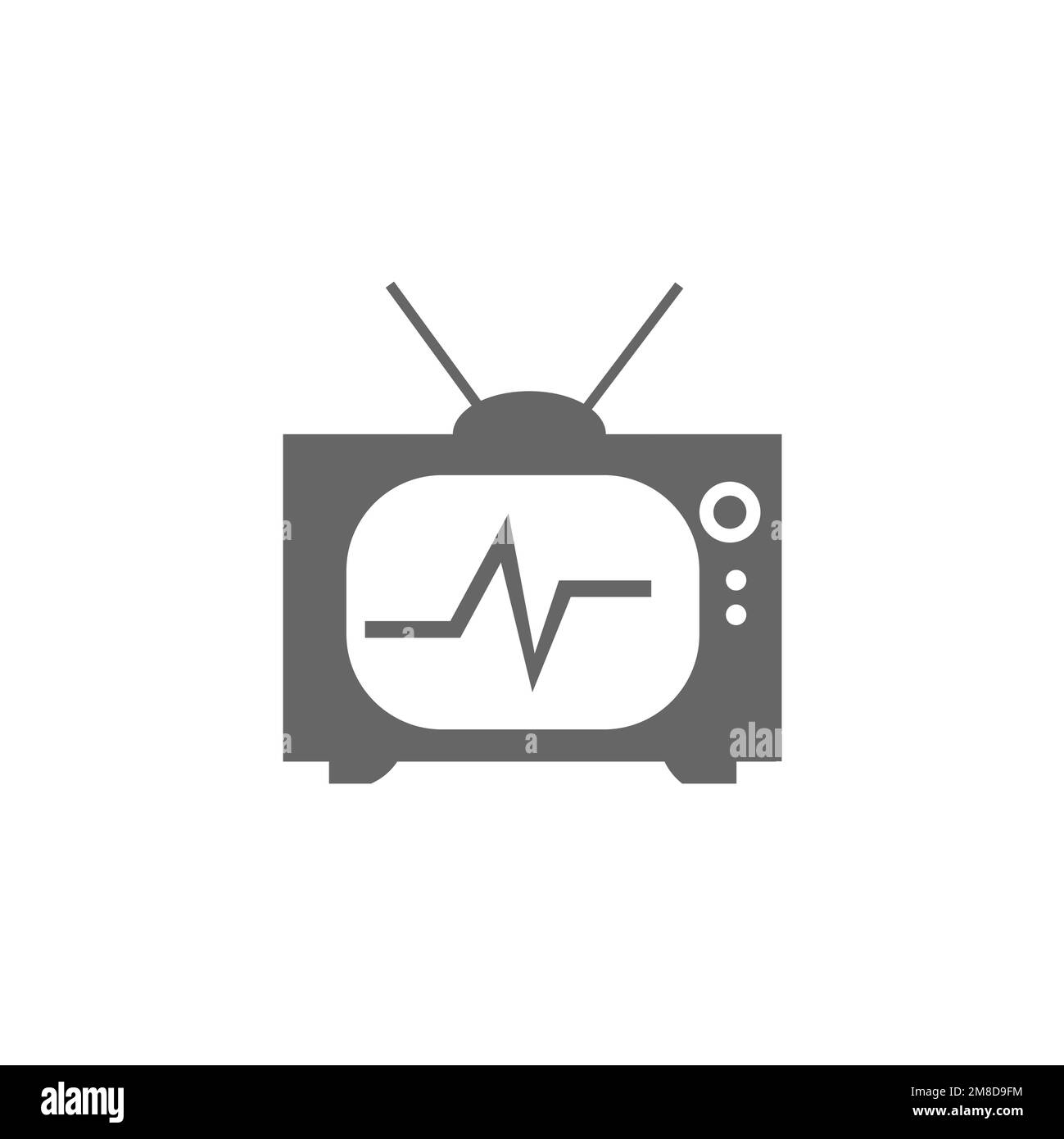 TV channel icons, common graphic resources, vector illustrations Stock ...