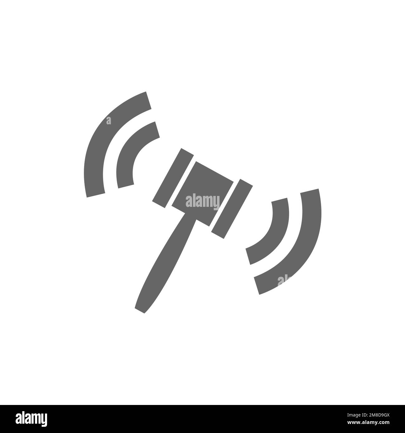 Wood hammer icon, common graphic resources, vector illustration Stock ...