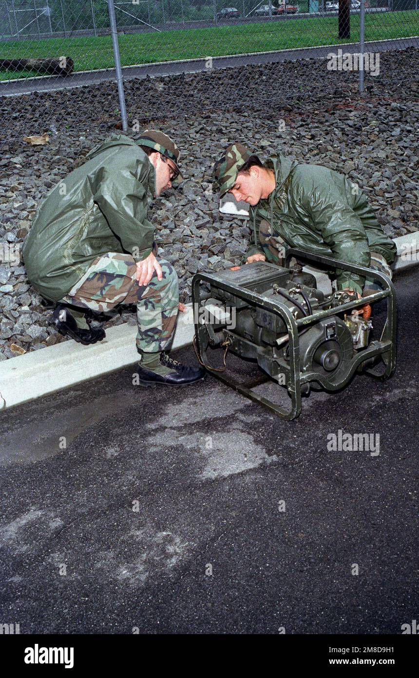 Usa military base and generator hi-res stock photography and images - Alamy
