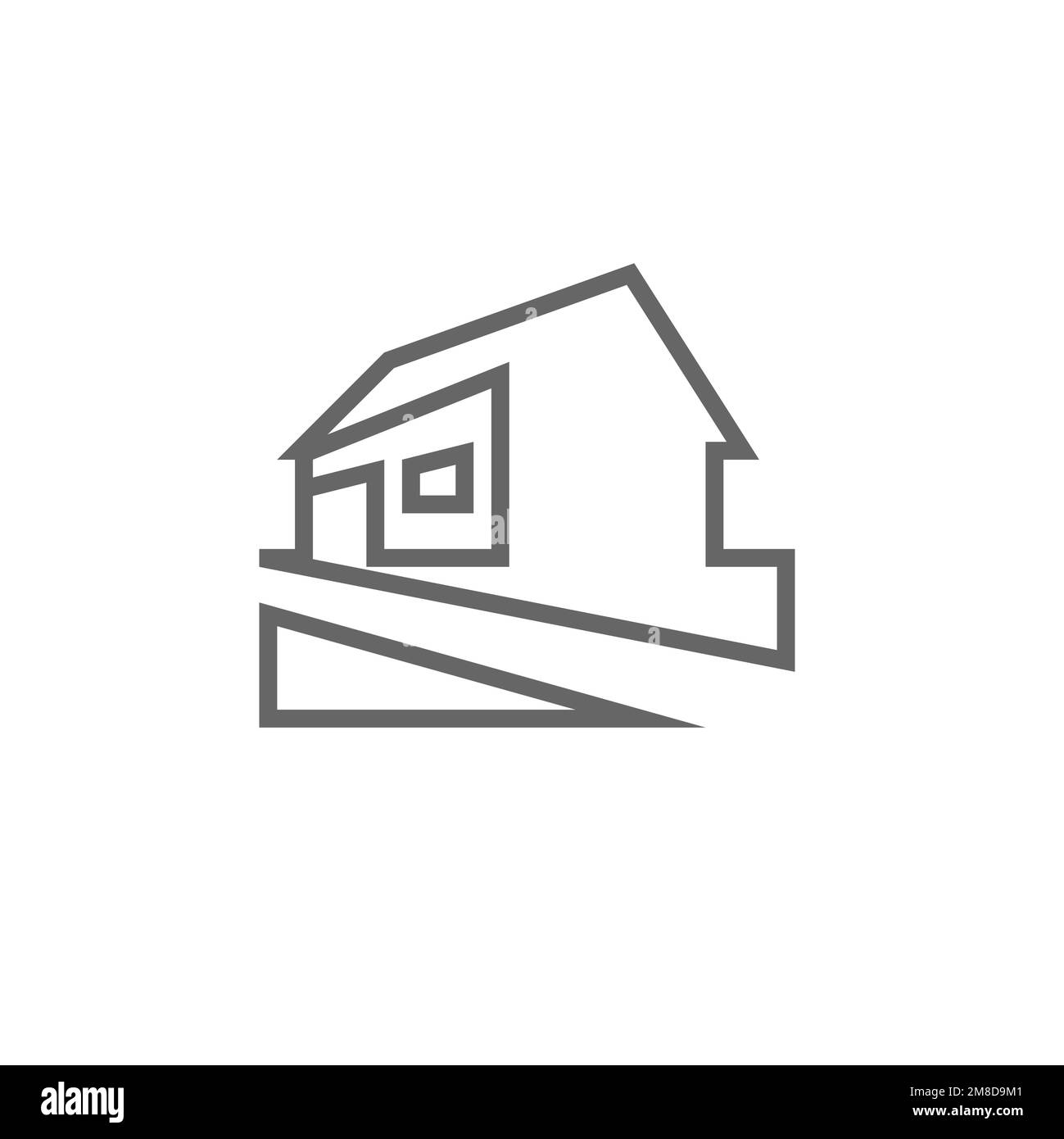 The residential icons beside the highway, common graphic resources, and ...