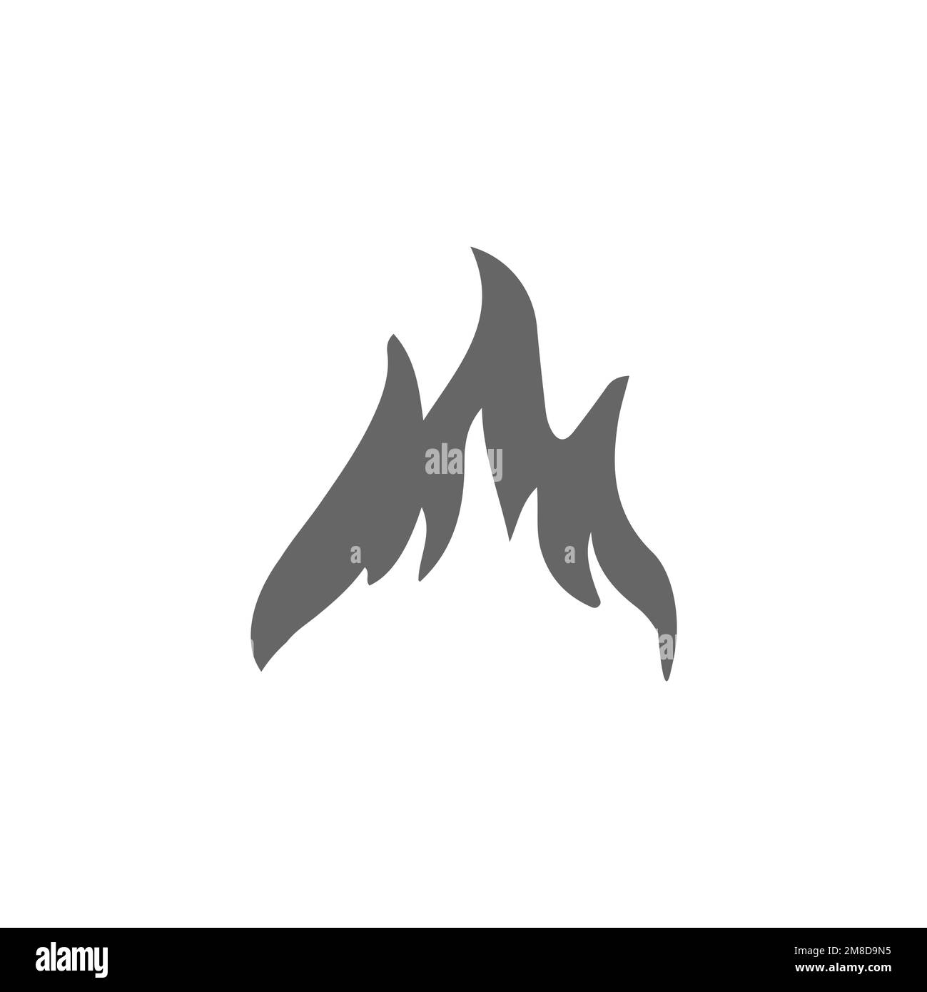 Flame icon, common graphic resources, vector illustration Stock Vector ...