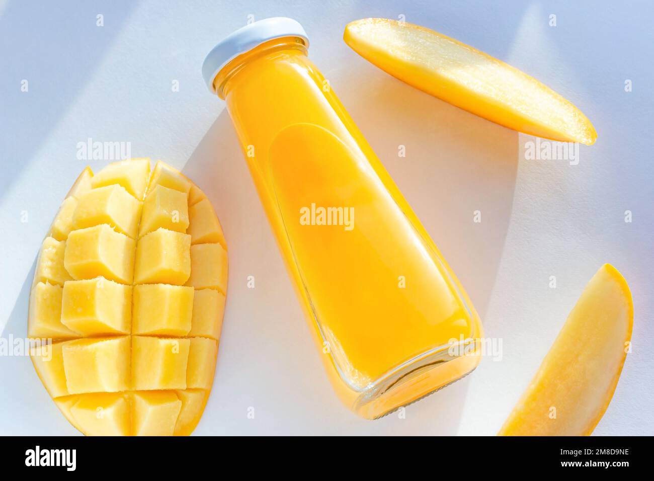 Mango juice bottle hi-res stock photography and images - Alamy