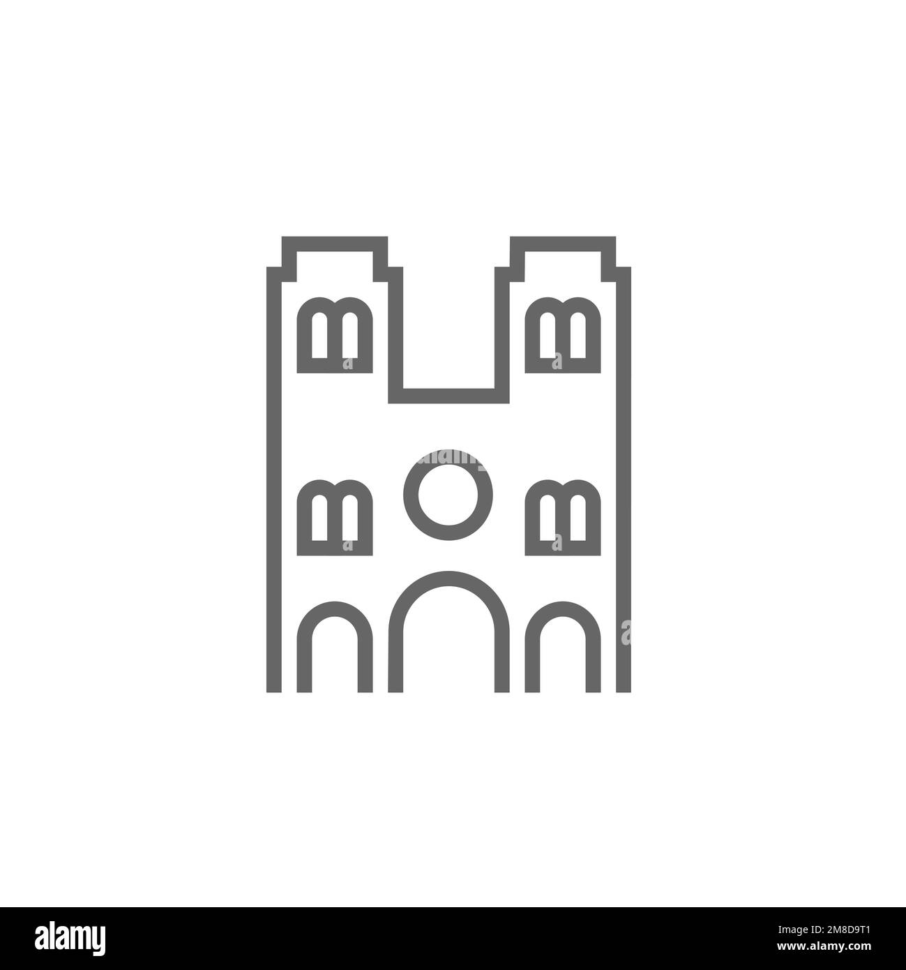 Teaching building icons, common graphic resources, vector illustrations ...