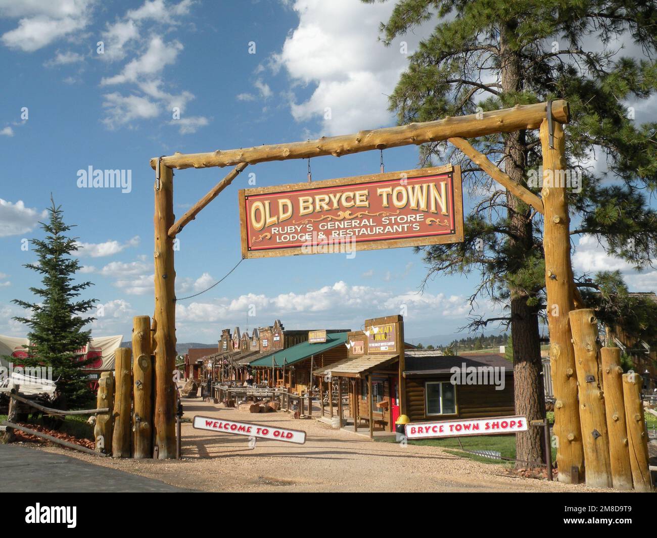 Old Bryce town, Utah, United States of America Stock Photo - Alamy