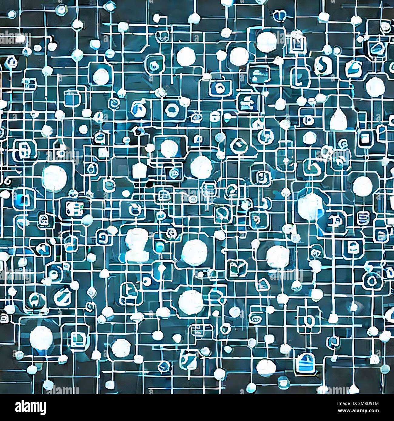 social network abstract diagram, artsy depiction, illustration, people ...