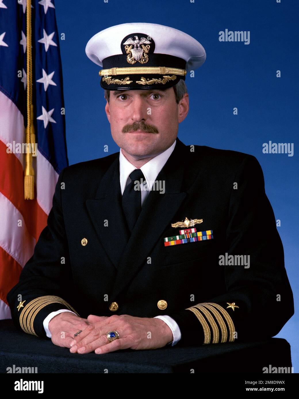 Captain Roland B. Knapp, USN (covered). Country: Unknown Stock Photo ...
