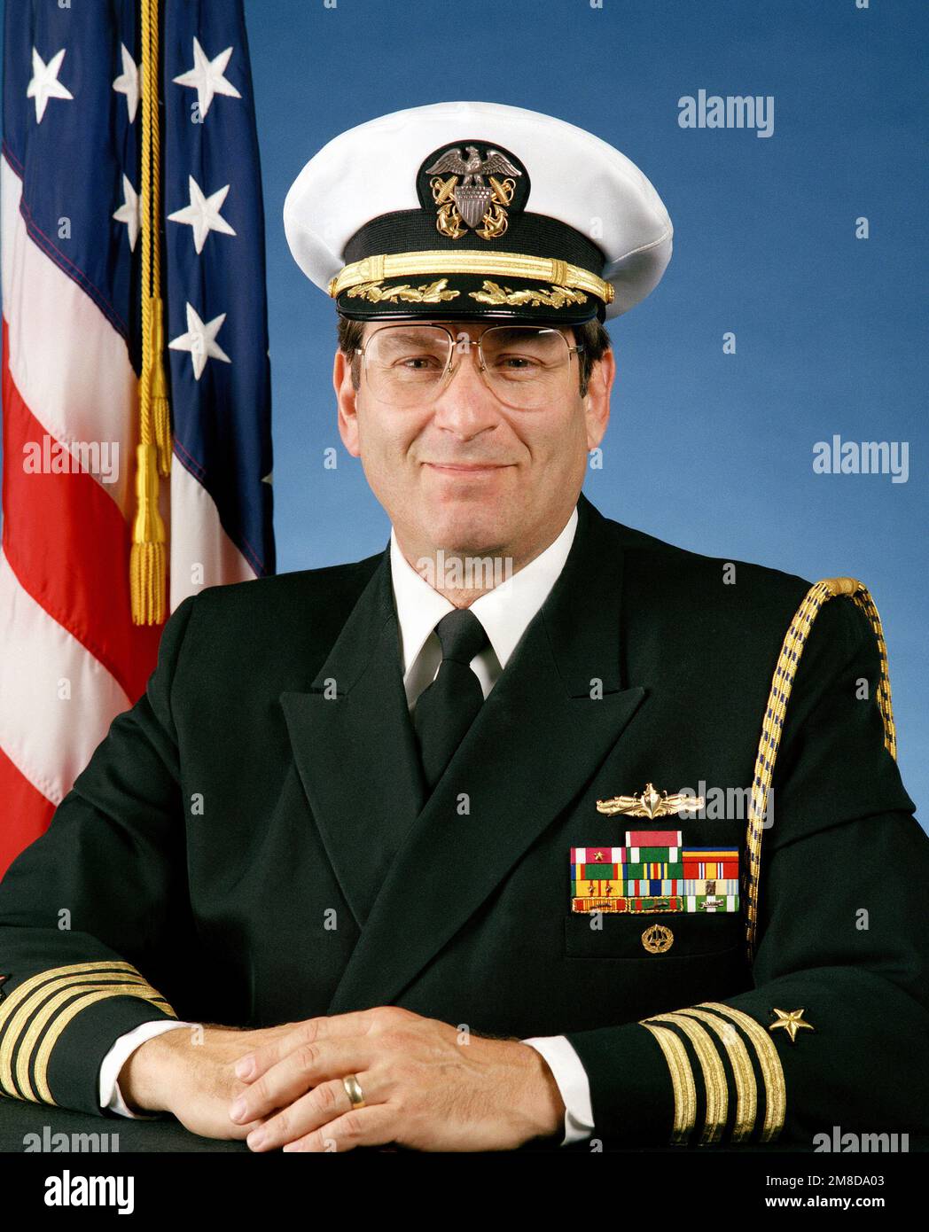 Captain Howard E. Glad, USN (covered). Country: Unknown Stock Photo - Alamy