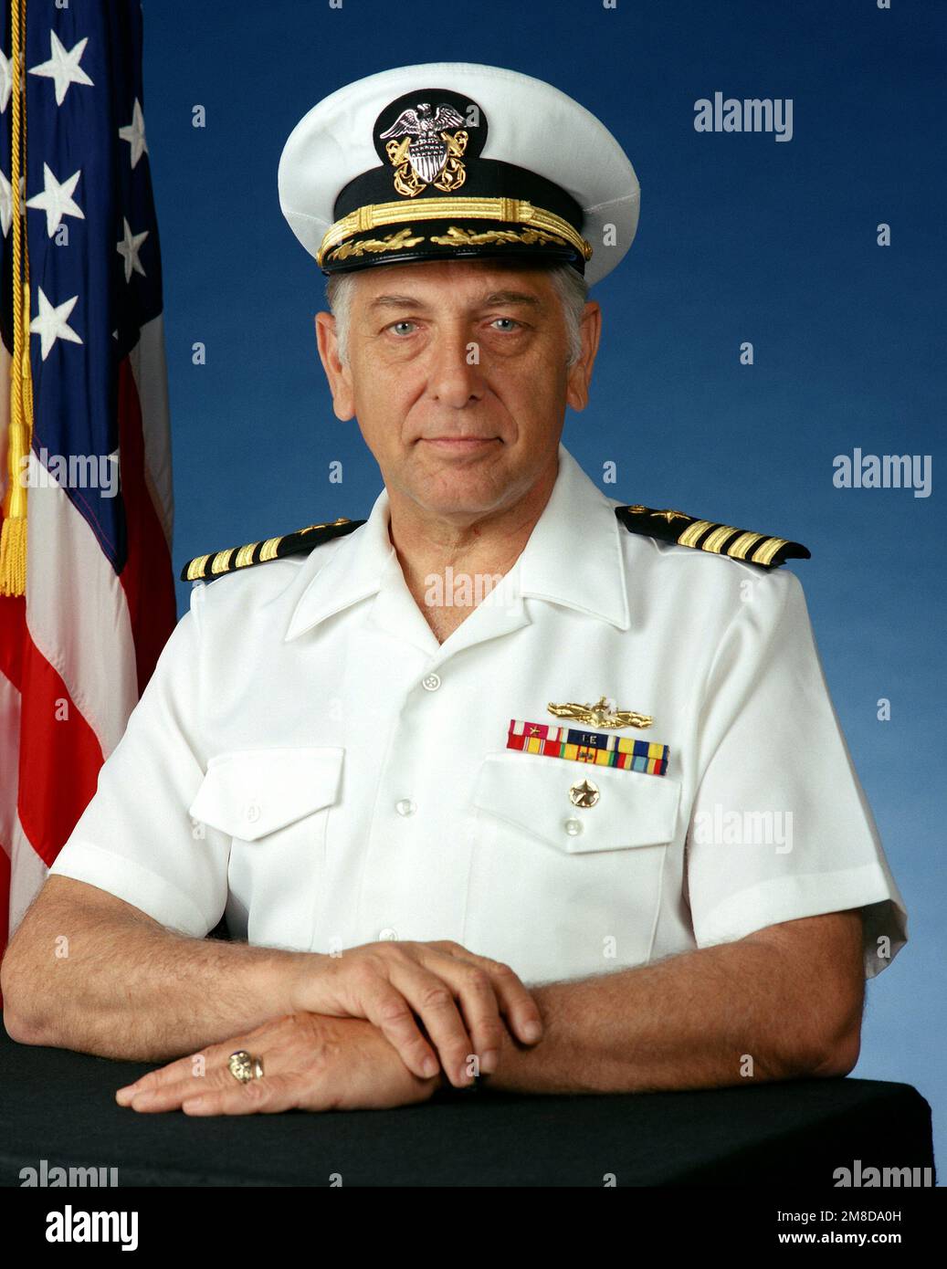 Captain (CAPT) Frank G. Horn, USN (covered). Country: Unknown Stock ...
