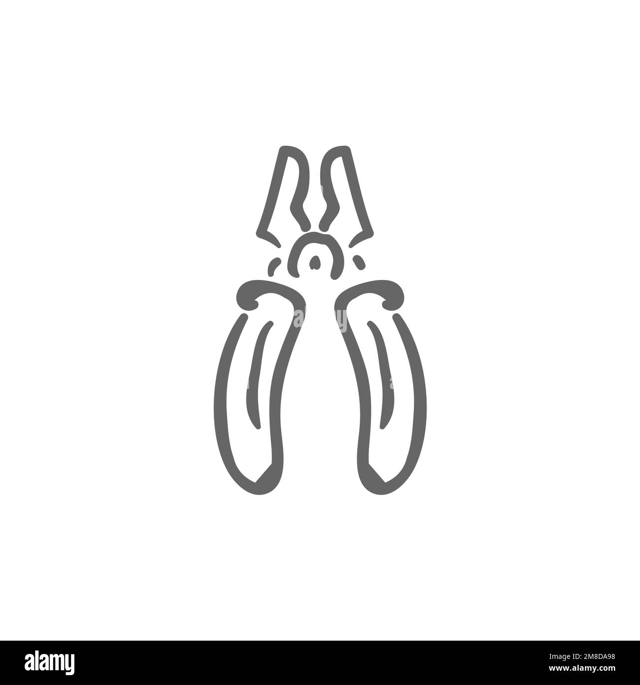 Pliers icon, common graphic resources, vector illustration Stock Vector ...