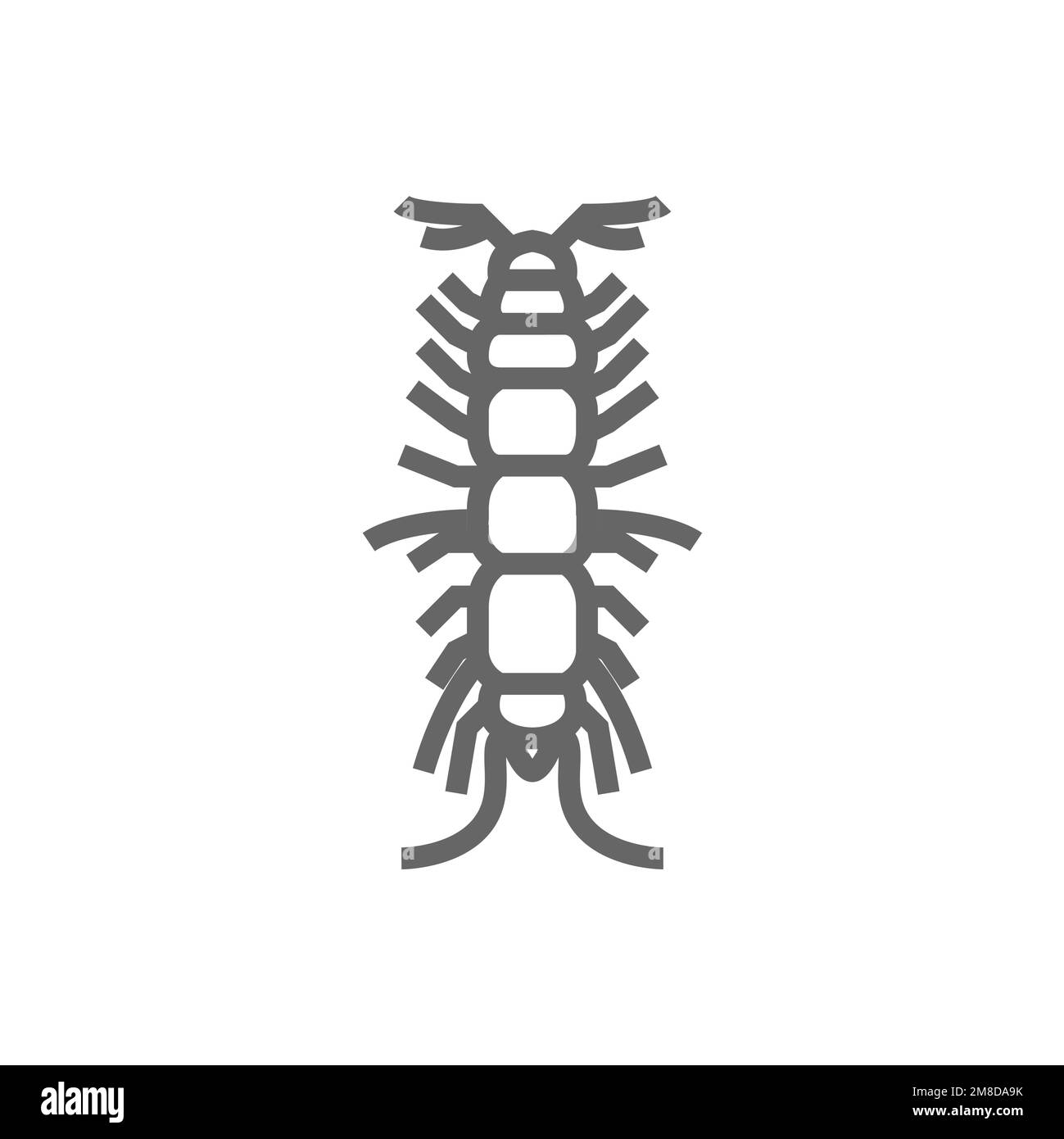 Centipede icon, common graphic resources, vector illustrations Stock ...