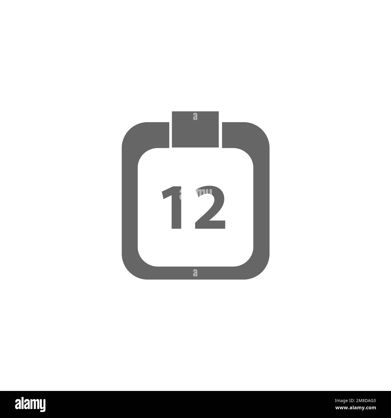 Calendar icons, common graphic resources, vector illustrations Stock ...