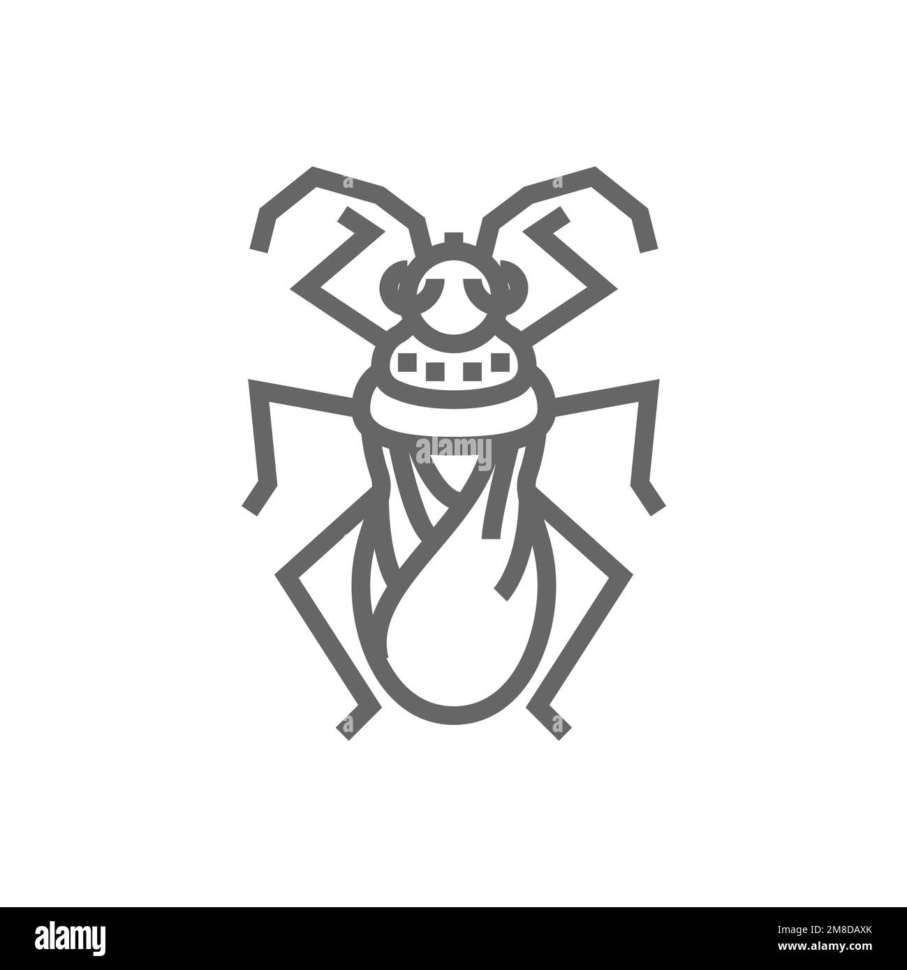 Insect icons, common graphic resources, vector illustrations Stock ...