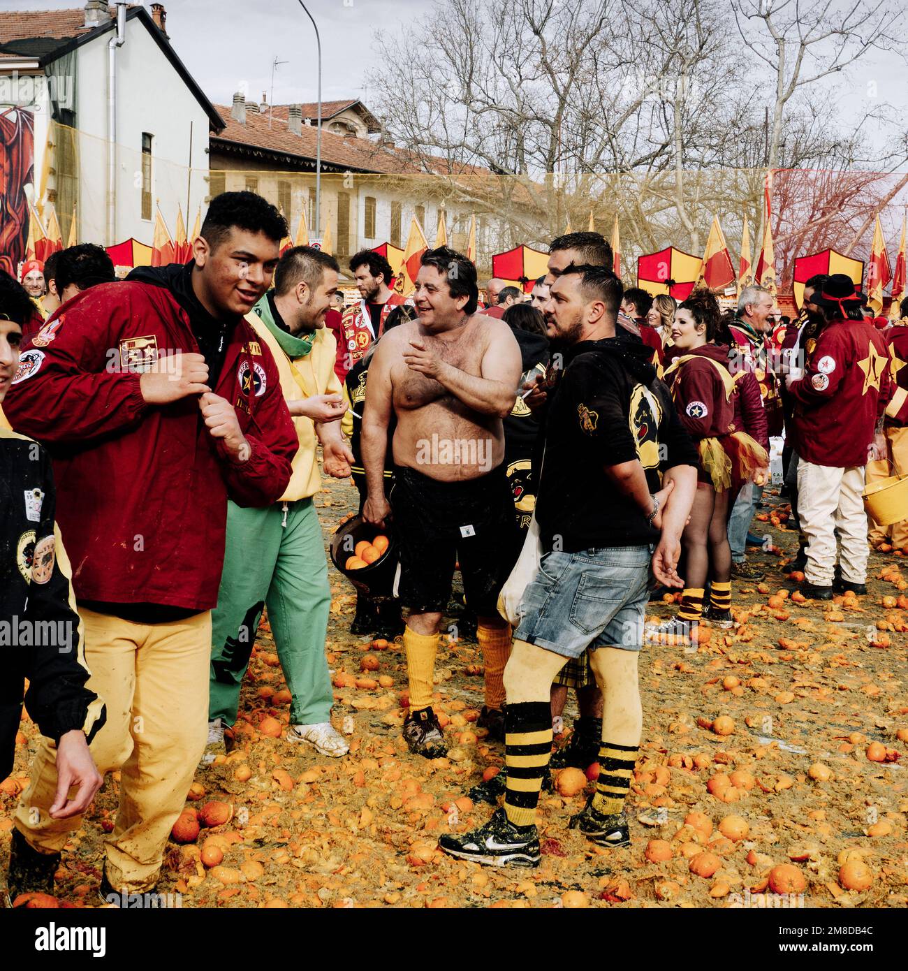 Carnival of Oranges, Ivrea (Italy). The Carnival of Oranges is a very ...