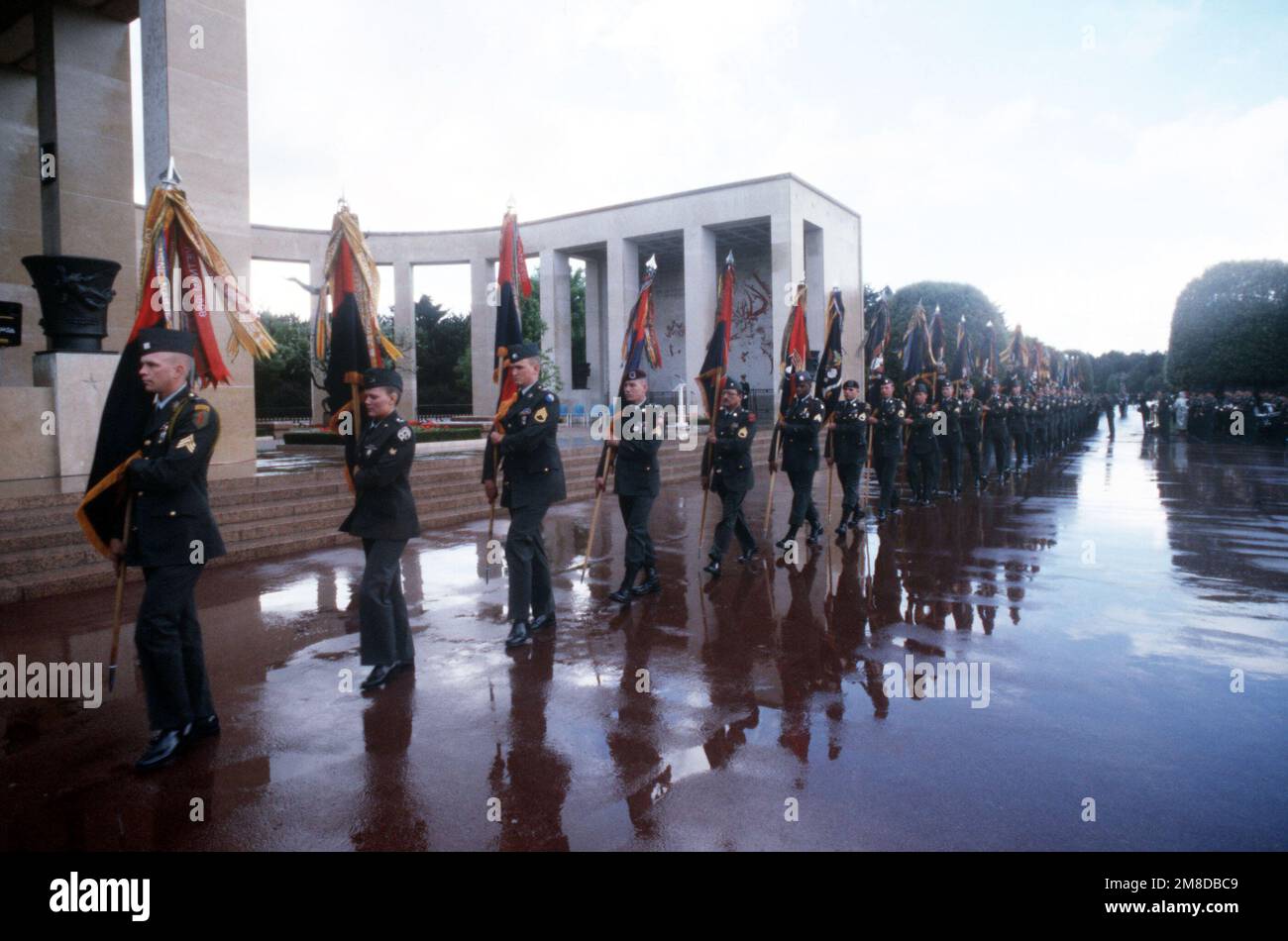 Representatives of the U.S. Army divisions that took part in the Allied ...