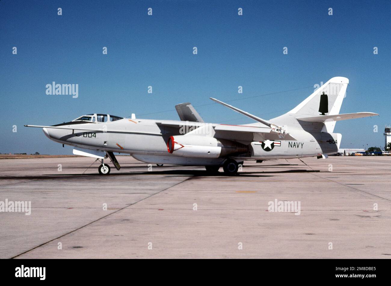 A left side view of a Fleet Air Reconnaissance Squadron 2 (VQ-2) EA-3B ...