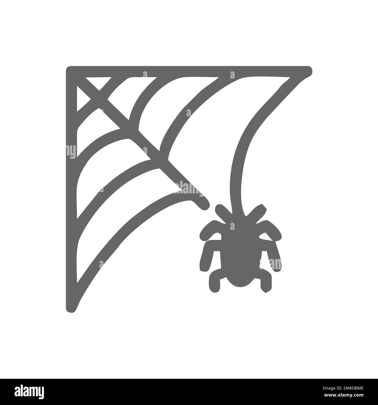 Spider icons, common graphic resources, vector illustrations Stock ...