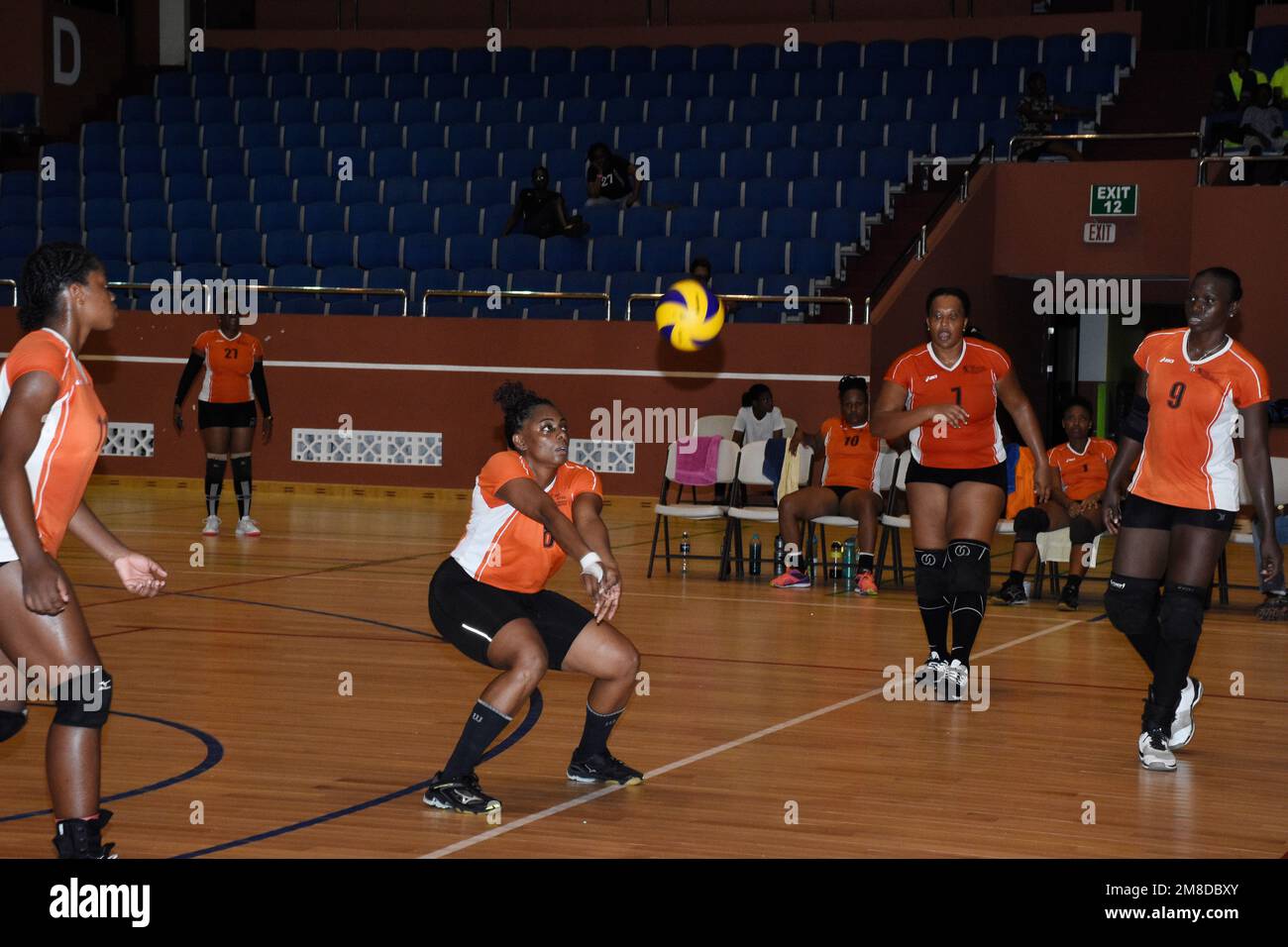 Barbados Womens Volleyball Stock Photo - Alamy