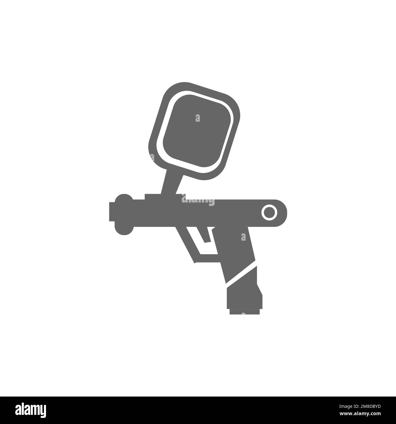Paint gun icon, common graphic resources, vector illustration Stock ...