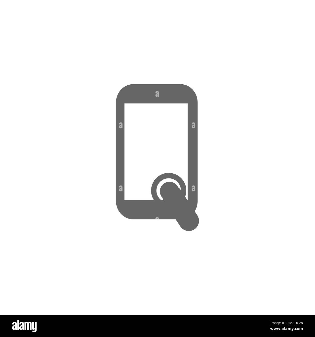 Touch screen icons, common graphic resources, vector illustrations ...