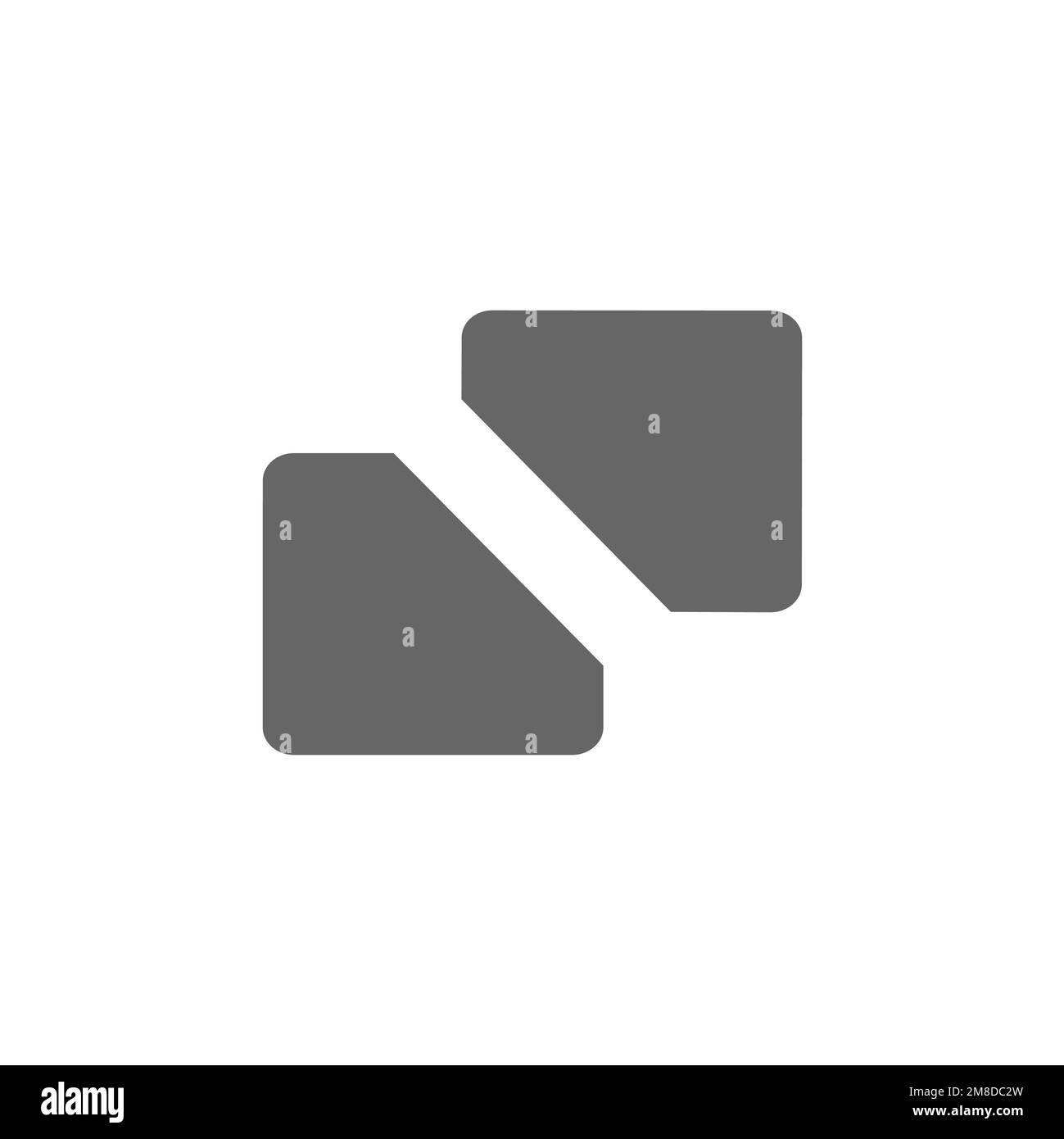 Cutting graphic icons, common graphic resources, vector illustrations ...