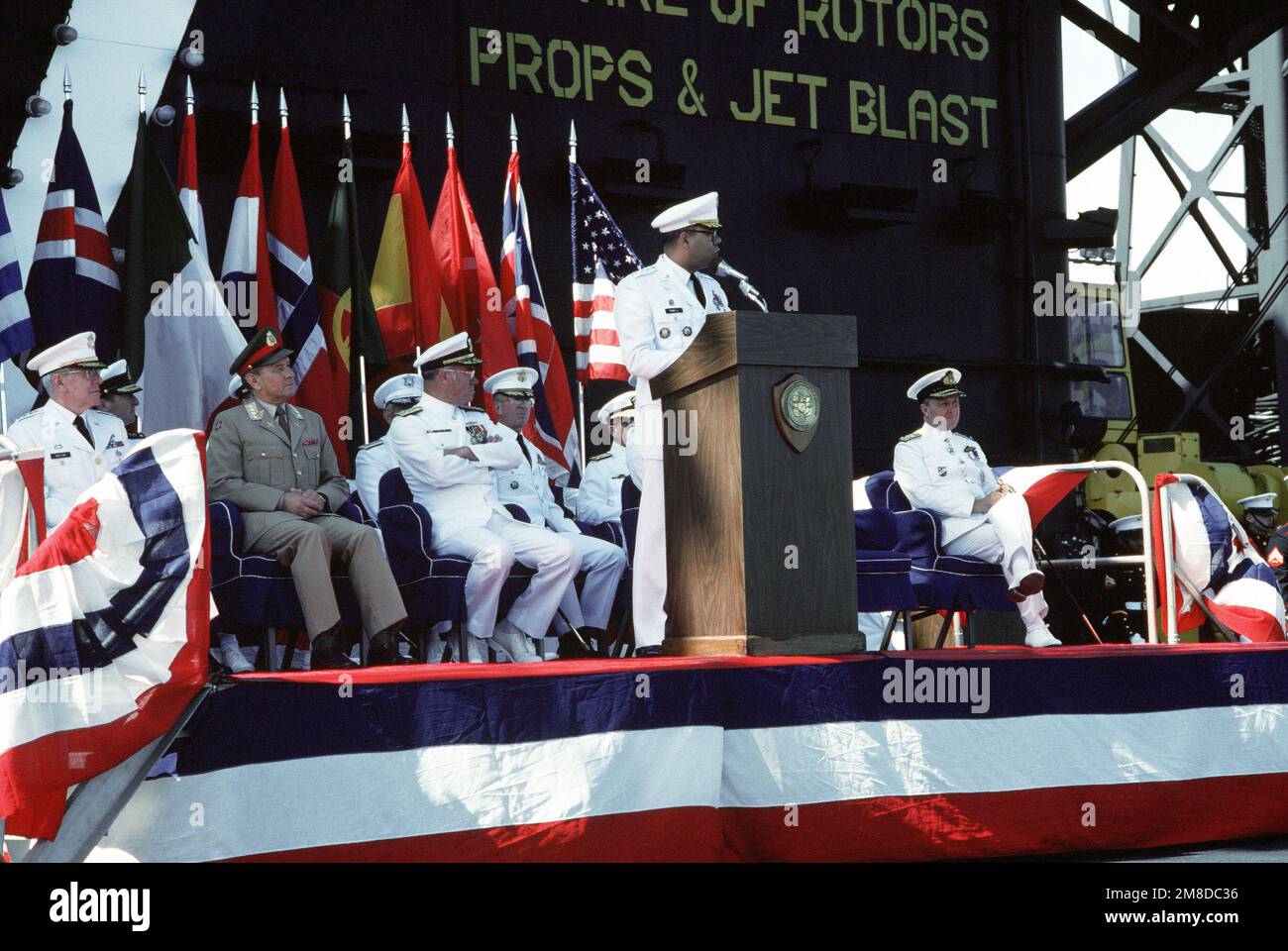 General Colin L. Powell, USA, Chairman, Joint Chiefs of STAFF, speaks ...