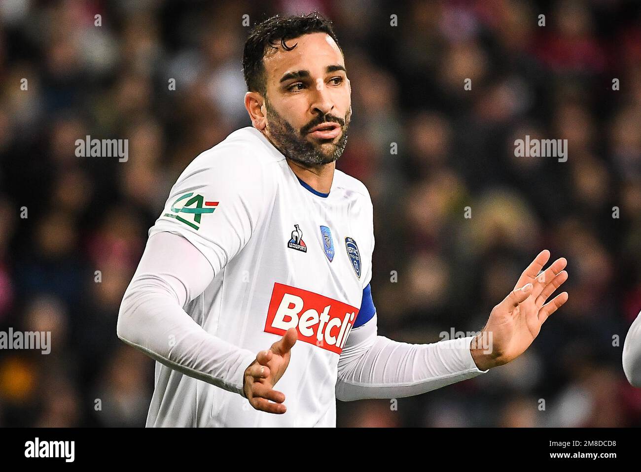 Adil RAMI of ESTAC Troyes during the French Cup, round of 64 football ...
