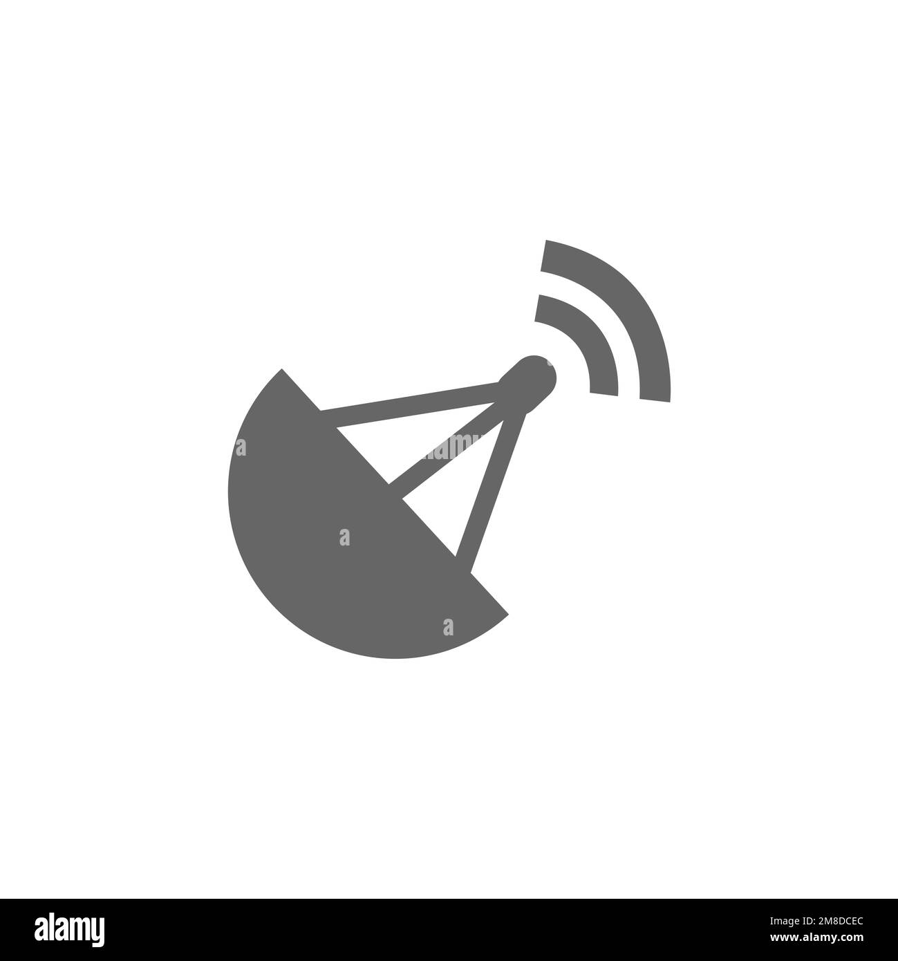 Signal emitter icon, common graphic resources, vector illustration ...