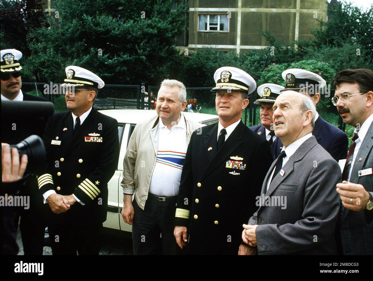 John Davis, United States (US) ambassador to Poland; Rear Admiral ...