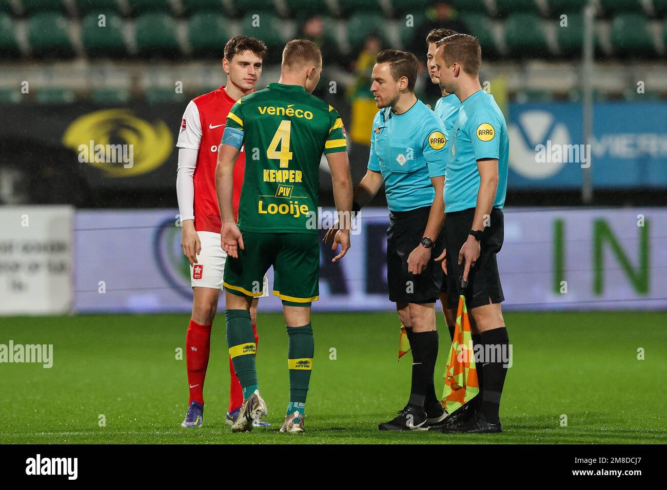 DEN HAAG, NETHERLANDS - JANUARY 13: Matteo Waem of MVV Maastricht, Boy ...