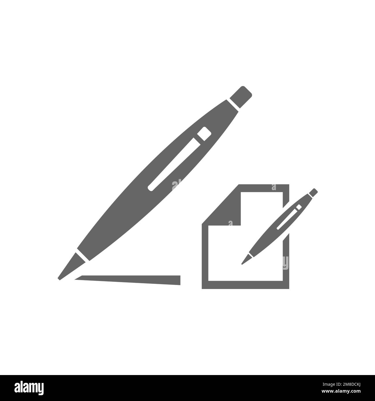Ballpoint pen icon, common graphic resources, vector illustration Stock ...