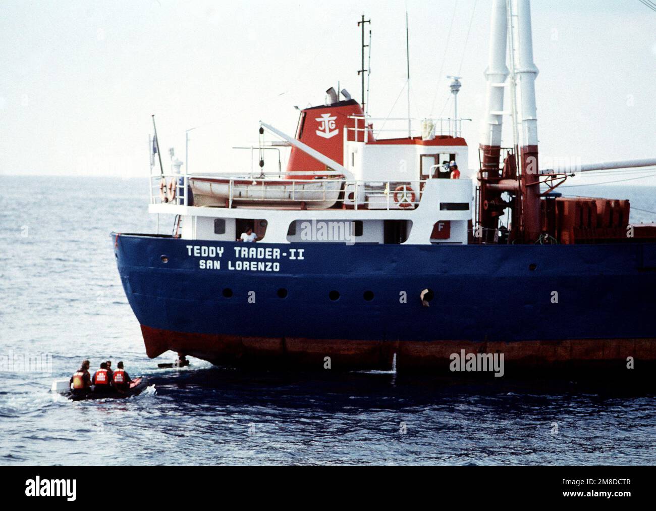 A Coast Guard law enforcement team assigned to Joint Task Force 4 ...