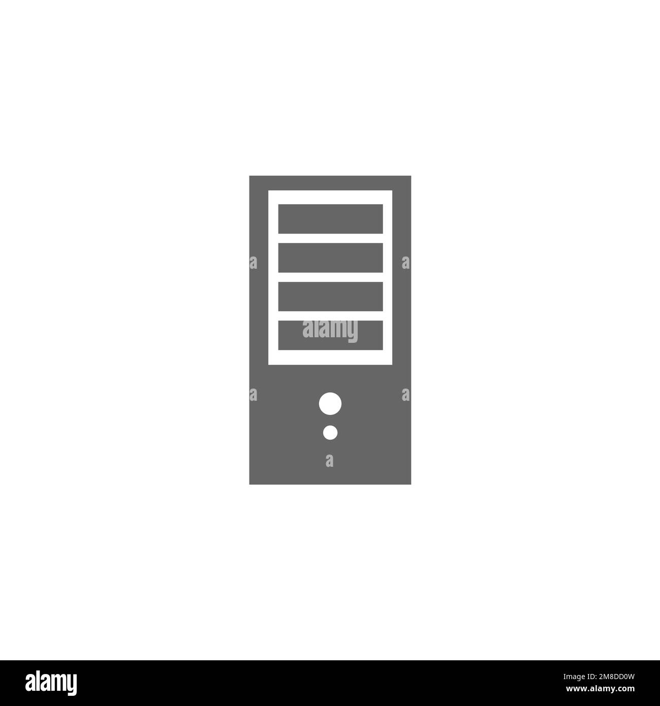 Computer host icon, common graphics resources, vector illustrations ...