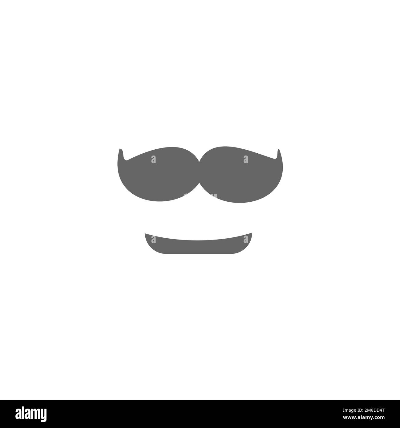 Beard icons, common graphic resources, vector illustrations Stock ...