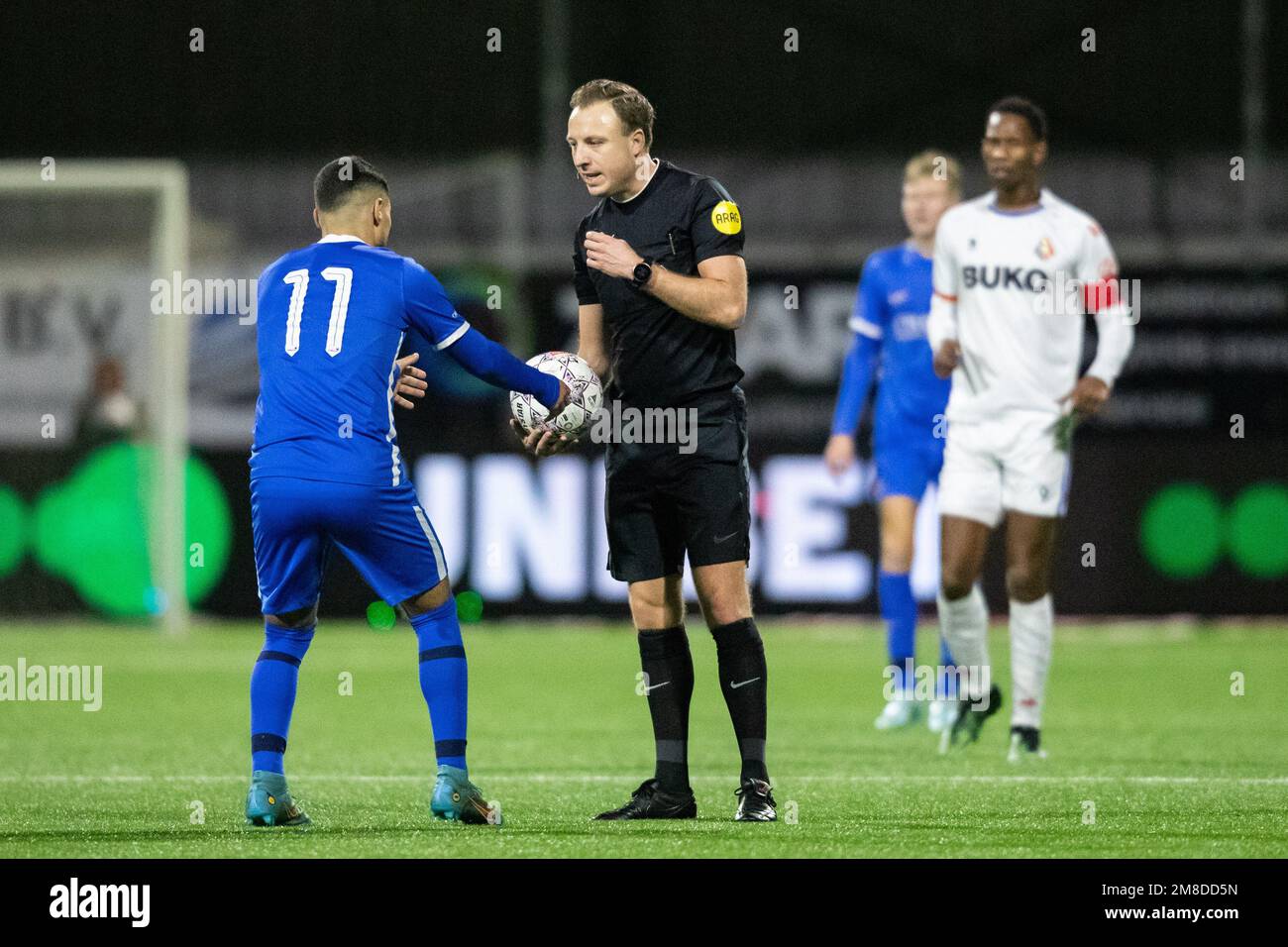 VELSEN, 13-01-2023, Buko Stadion. Dutch Football, Keuken Kampioen Divisie, season 2022/2023 ...