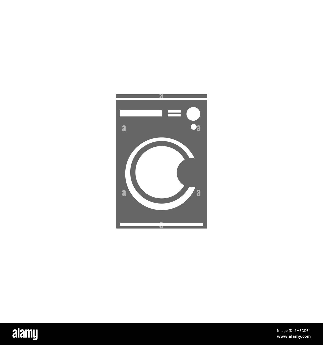 Washing machine icons, common graphic resources, vector illustrations ...