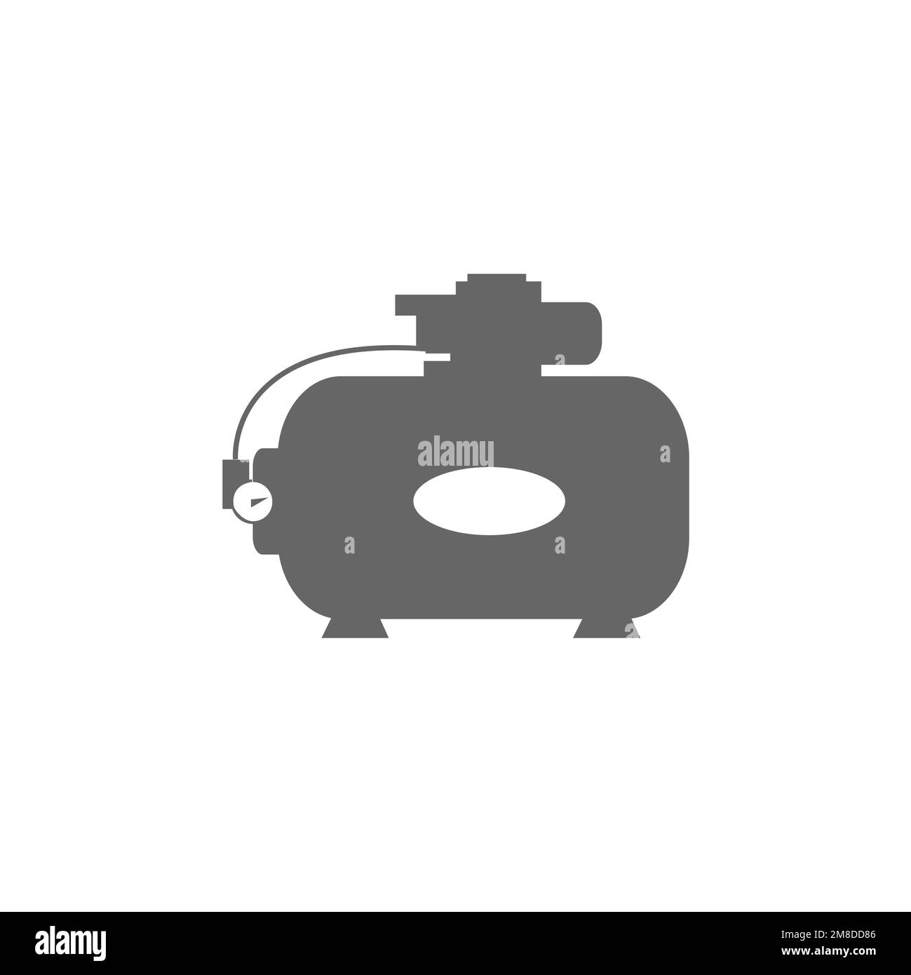 Air compressor icon, common graphic resources, vector illustration ...