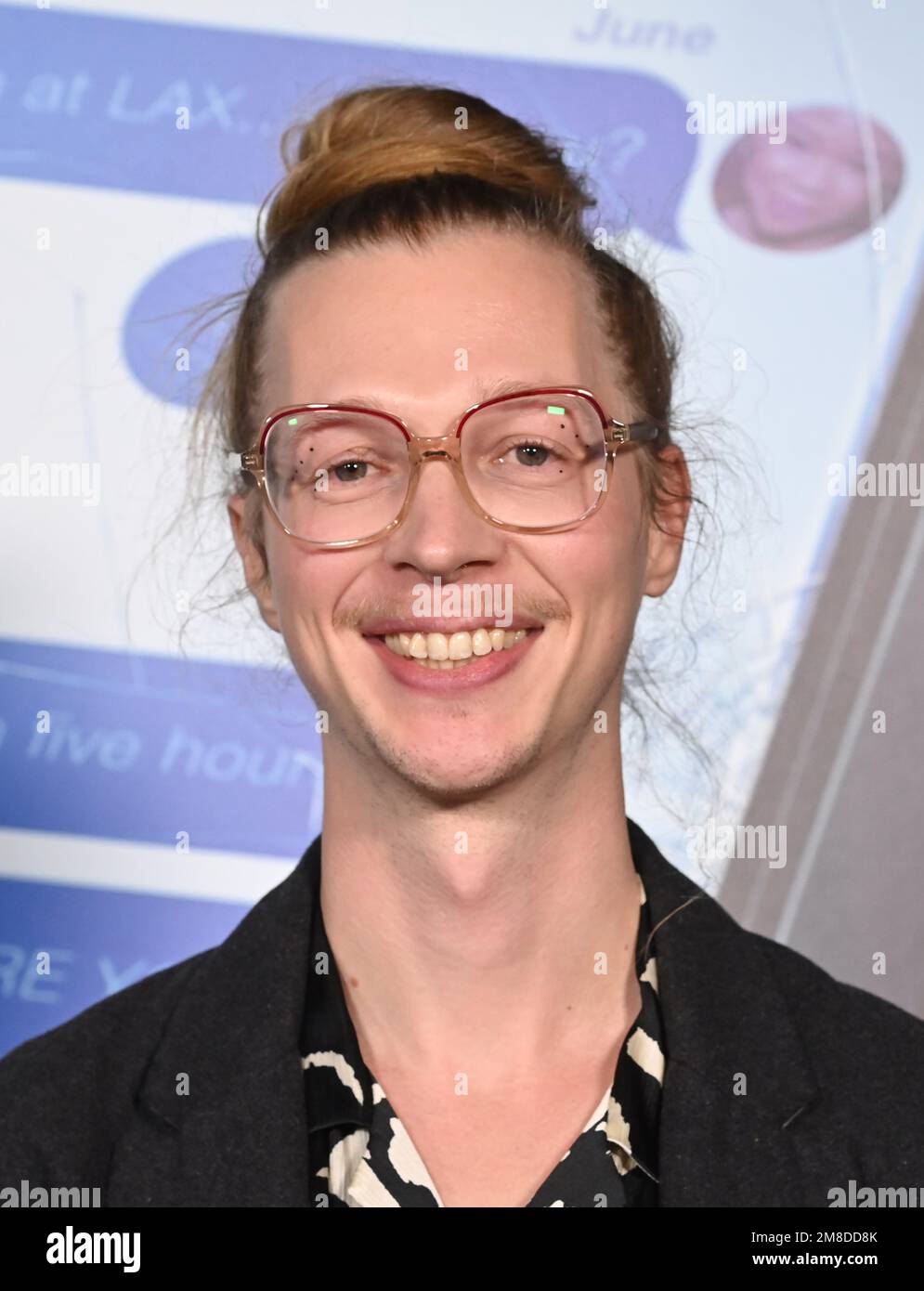 Los Angeles, USA. 12th Jan, 2023. Julian Scherle arriving to the Los ...