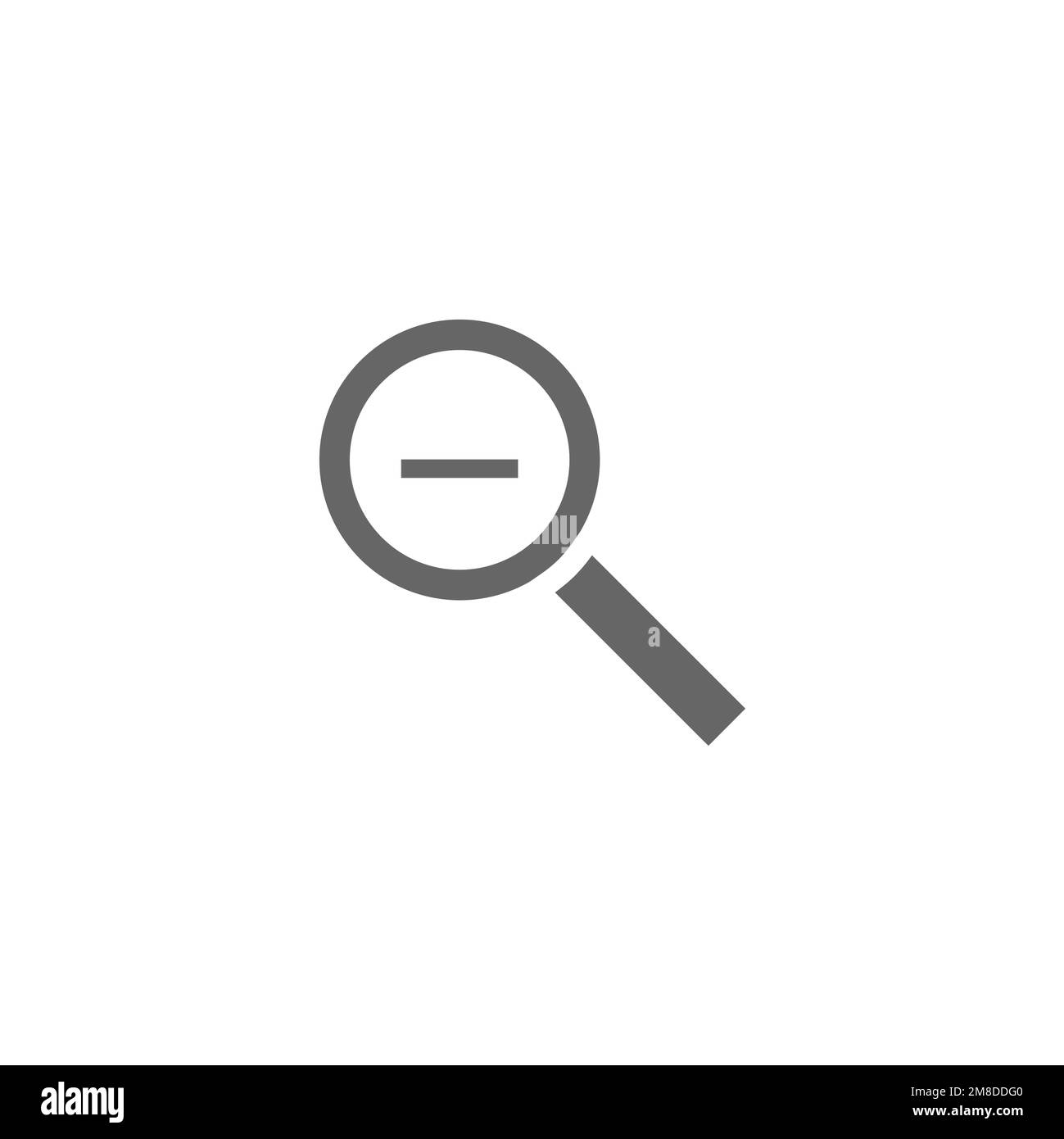 Zoom out icons, common graphic resources, vector illustrations Stock ...