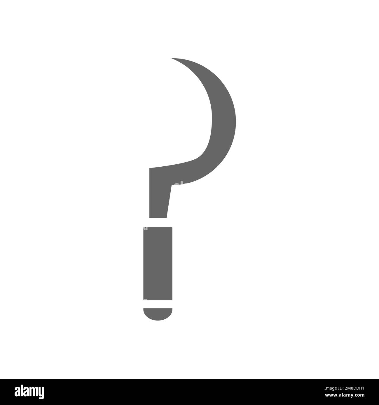 Sickle icon, common graphic resources, vector illustration Stock Vector ...