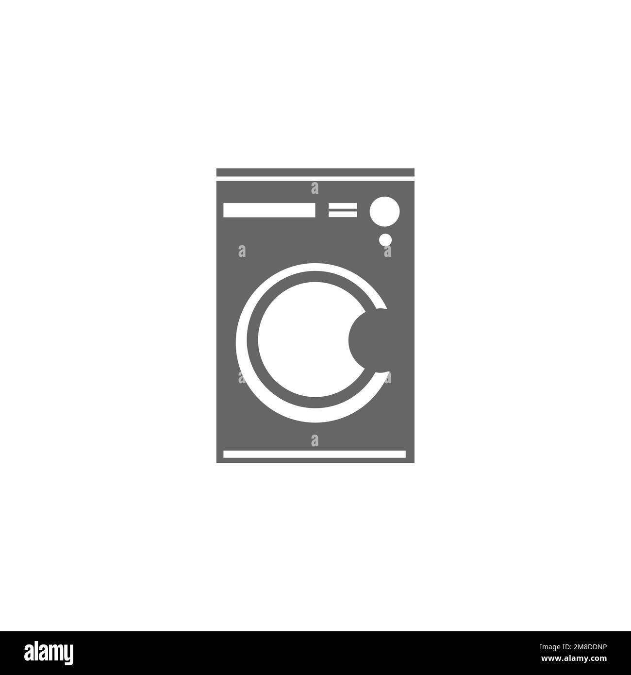 Washing machine icons, common graphic resources, vector illustrations ...